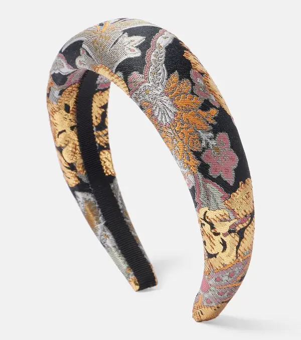 Valentino Garavani Wool And Silk Jacquard Headband - Multicoloured