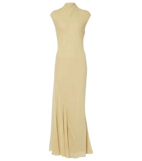 Tove Erin Silk Chiffon Maxi Dress