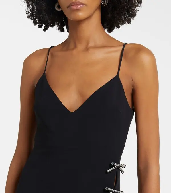 Elie Saab Embellished Bow-detail Gown