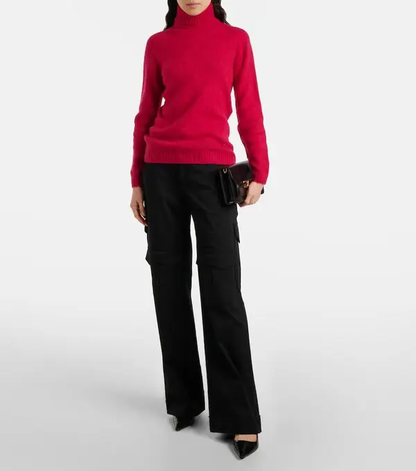 TOM FORD Cashmere And Silk Turtleneck Top