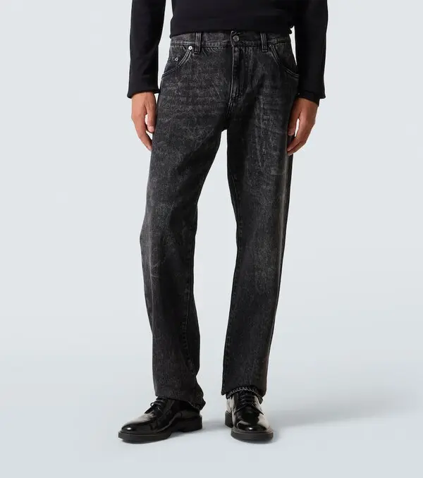 Dolce & Gabbana Mid-rise Straight Jeans