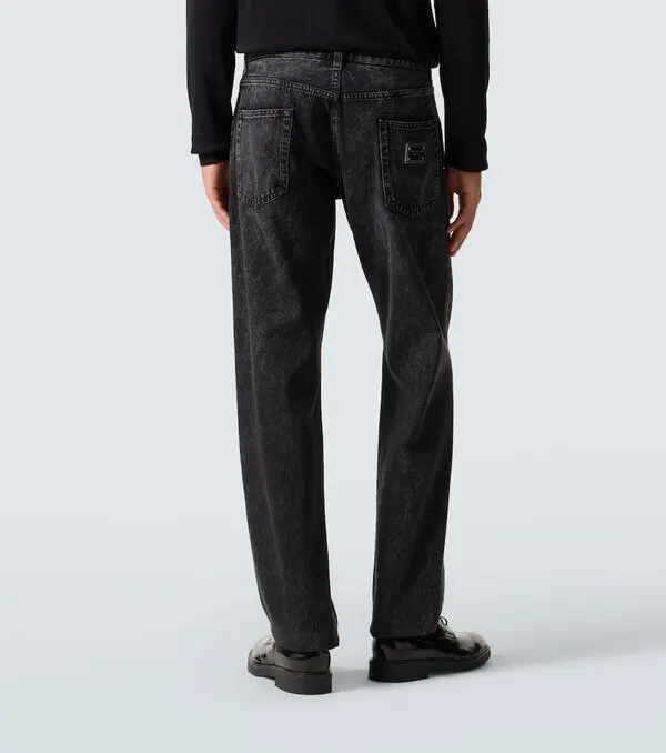 Dolce & Gabbana Mid-rise Straight Jeans