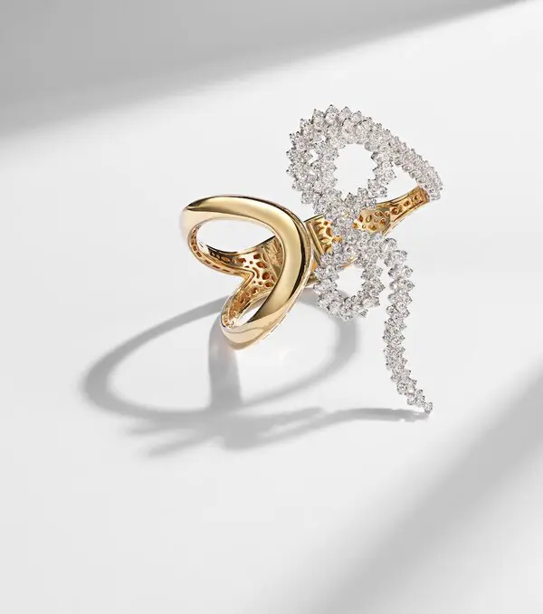 Yeprem 18kt Gold Diamond Bangle