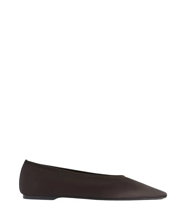 TOTEME Satin Ballet Flats