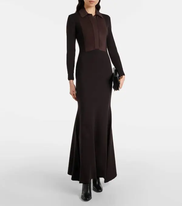 TOM FORD Wool-blend Turtleneck Dress