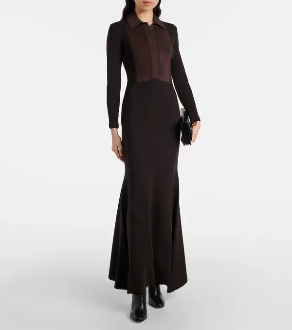 TOM FORD Wool-blend Turtleneck Dress