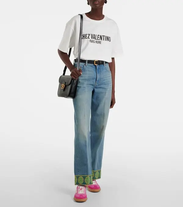 Valentino Garavani Upvillage Suede Sneakers - Pink