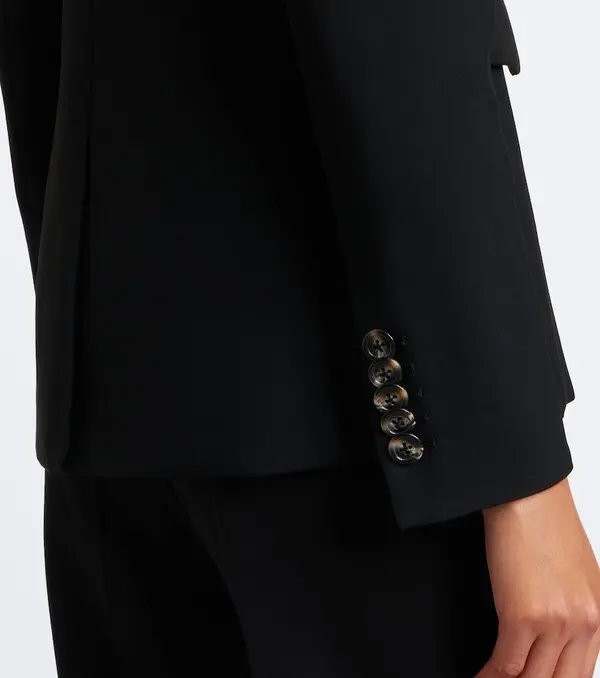 Veronica Beard Miller Striped Double-breasted Blazer