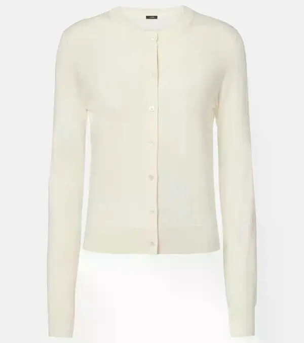 JOSEPH Cotton, Cashmere, And Silk Cardigan