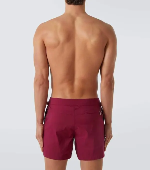 TOM FORD Technical Poplin Swim Shorts