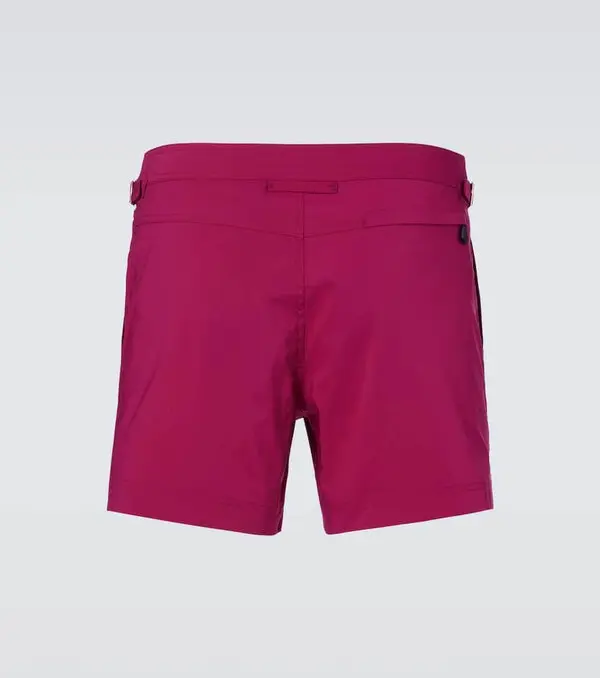 TOM FORD Technical Poplin Swim Shorts