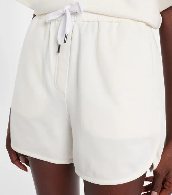 Brunello Cucinelli Cotton Shorts - White