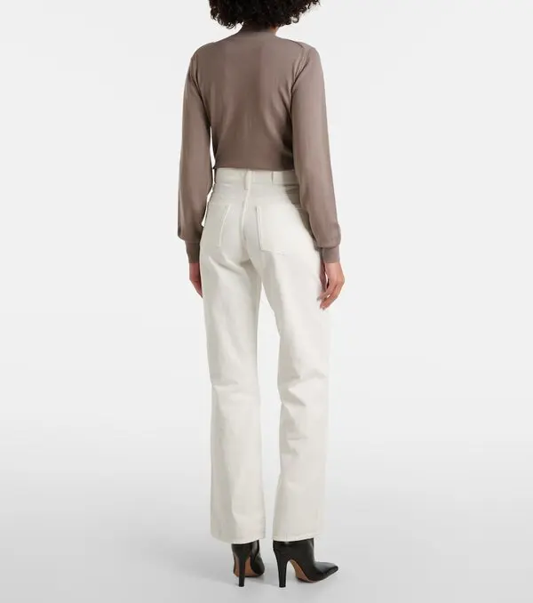 7 For All Mankind Tess Straight-leg Pants