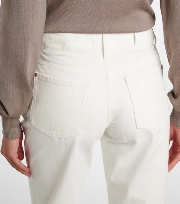 7 For All Mankind Tess Straight-leg Pants