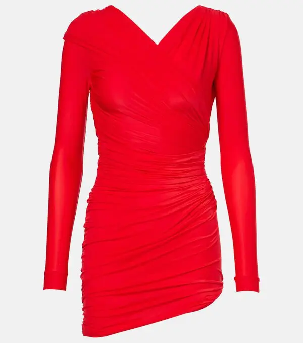 Balenciaga Ruched Mini Dress