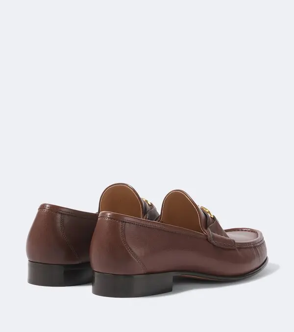 Valentino Garavani Vlogo Signature Leather Loafers