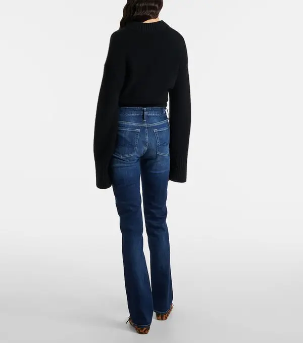 7 For All Mankind Kimmie High-rise Straight Jeans