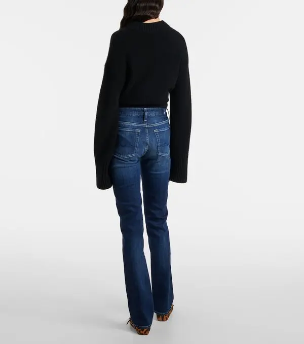 7 For All Mankind Kimmie High-rise Straight Jeans