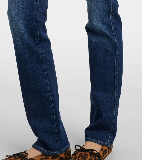 7 For All Mankind Kimmie High-rise Straight Jeans