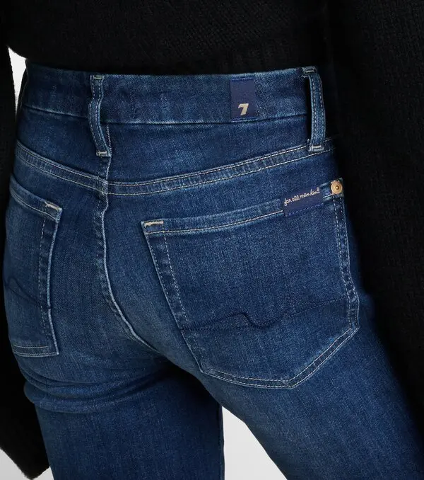 7 For All Mankind Kimmie High-rise Straight Jeans