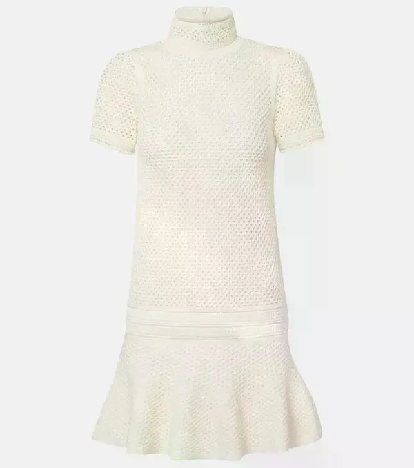 TOM FORD Knitted Cotton Minidress
