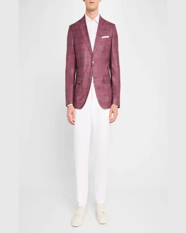 BOSS Hutson Plaid Sport Coat