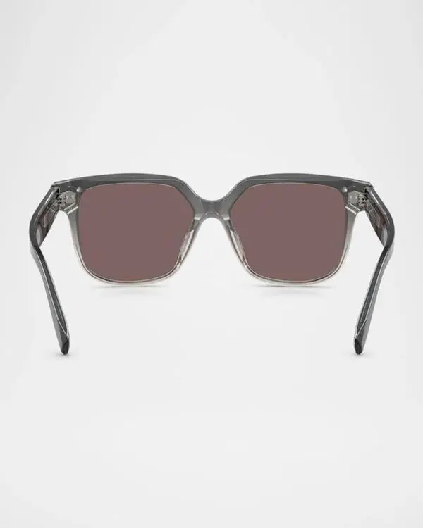 Brunello Cucinelli Bc4010s Square Sunglasses - Violet