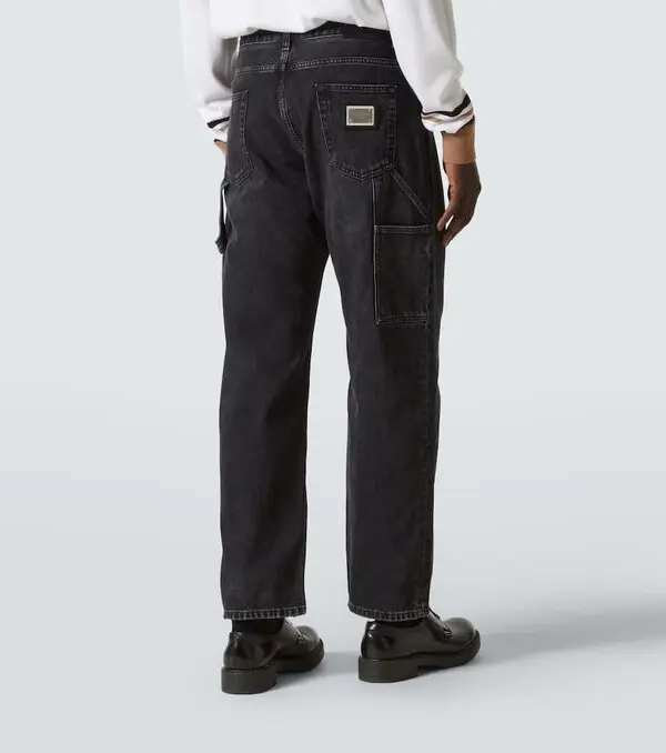Dolce & Gabbana Mid-rise Straight Jeans