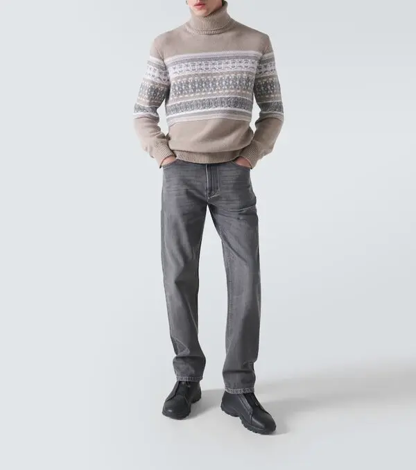 Zegna Triple Stitch Vetta Leather Sneakers