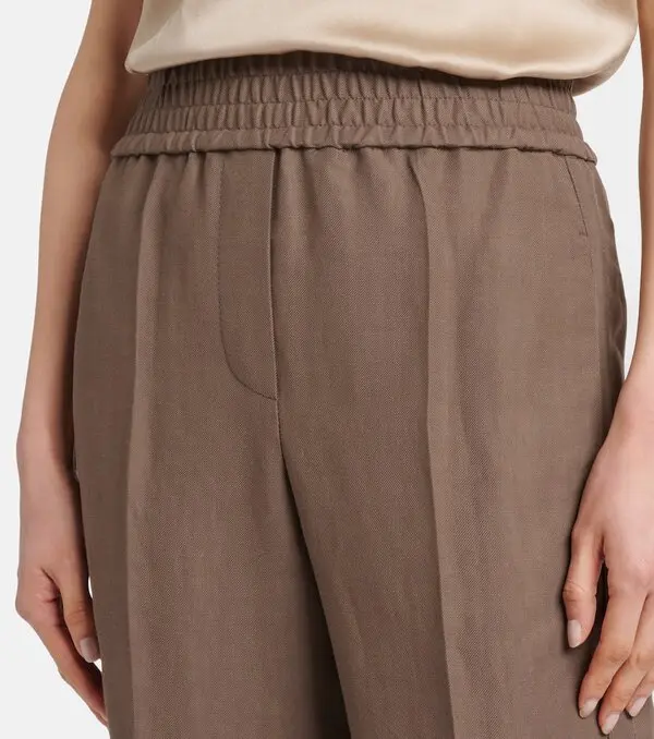 Brunello Cucinelli Mid-rise Straight Pants