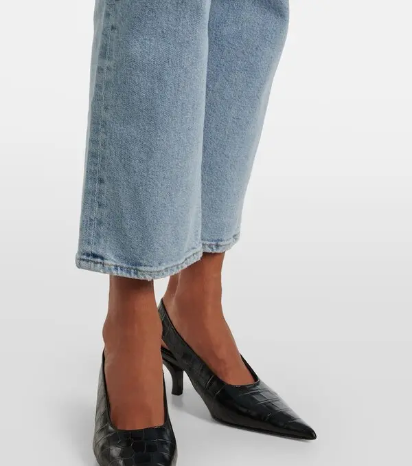 AGOLDE Valen Mid-rise Straight Jeans