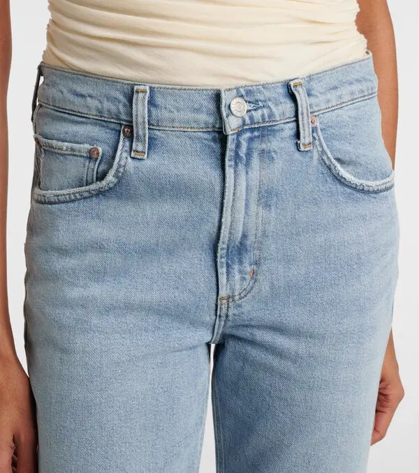 AGOLDE Valen Mid-rise Straight Jeans