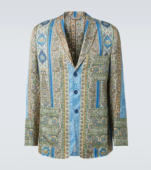 Etro Paisley Blazer - Multicoloured