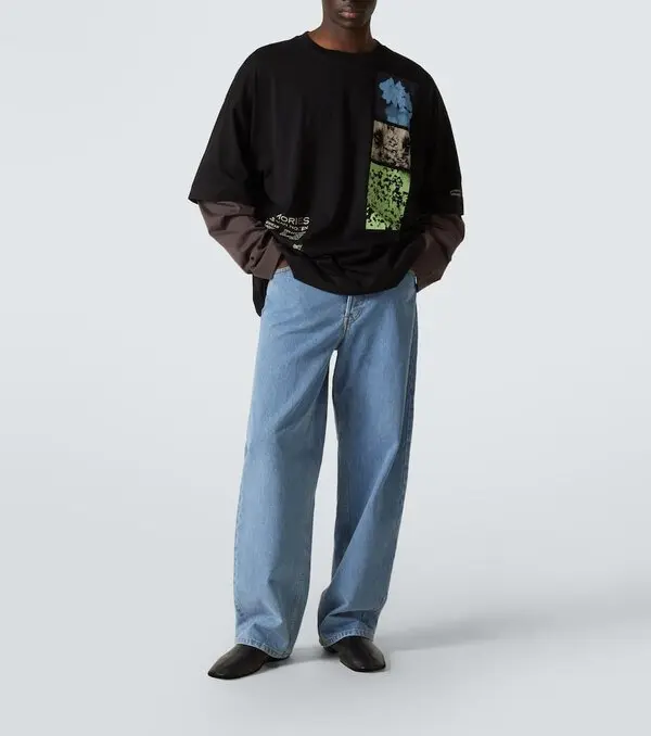 Dries Van Noten Logo Cotton Jersey T-shirt