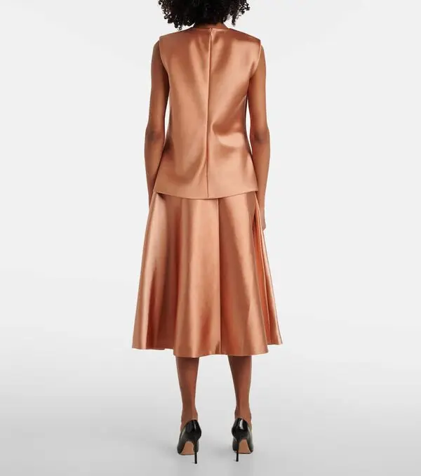 Carolina Herrera Satin Top