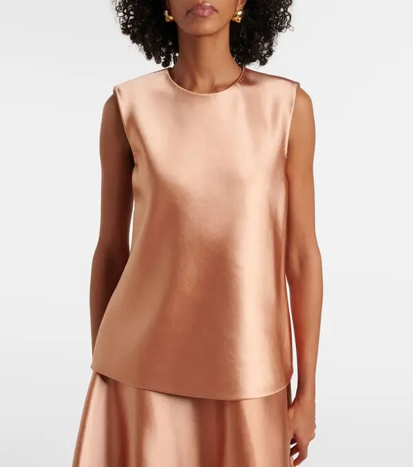 Carolina Herrera Satin Top