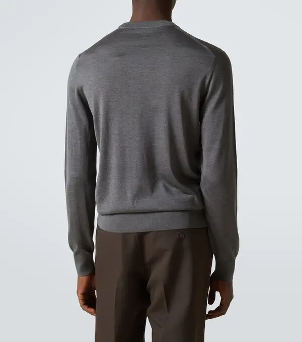 Dolce & Gabbana Logo Silk Sweater
