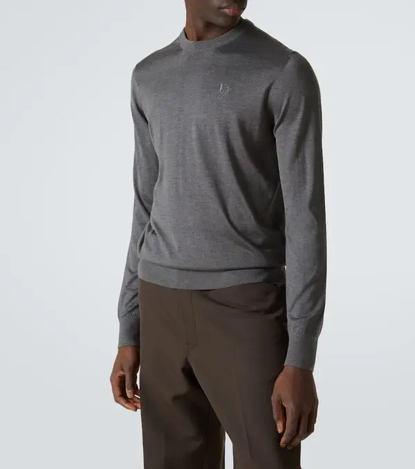 Dolce & Gabbana Logo Silk Sweater