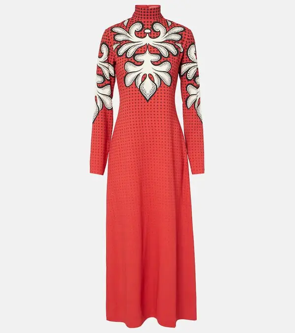 La DoubleJ Halle Printed Midi Dress - Multicoloured