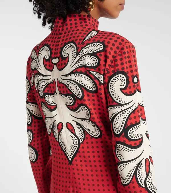 La DoubleJ Halle Printed Midi Dress - Multicoloured