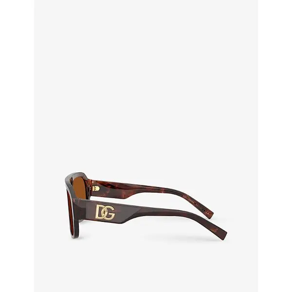 Dolce & Gabbana Dg4403 Pilot Sunglasses - Red