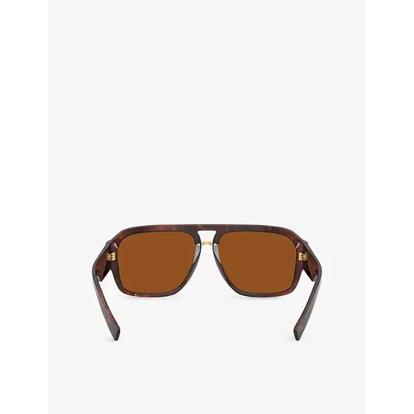 Dolce & Gabbana Dg4403 Pilot Sunglasses - Red