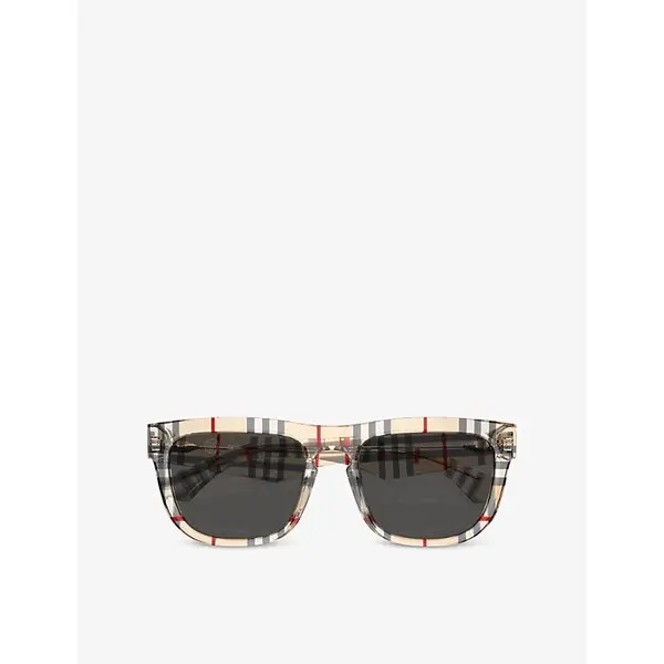 Burberry Rectangle Frame Sunglasses - Grey