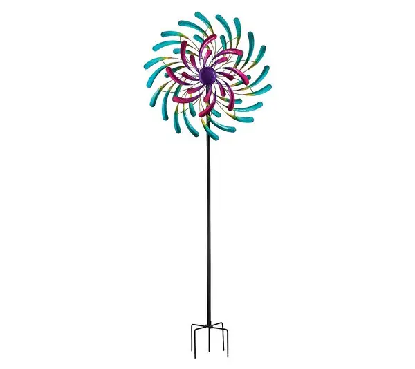 REGAL ART & GIFT 32' Wind Spinner Stake Wave
