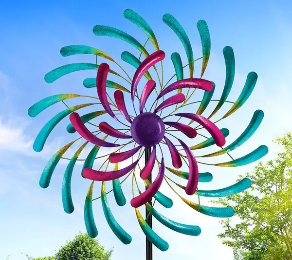 REGAL ART & GIFT 32' Wind Spinner Stake Wave