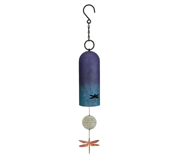 REGAL ART & GIFT Sentiment Wind Bell Dragonfl Y - One-color