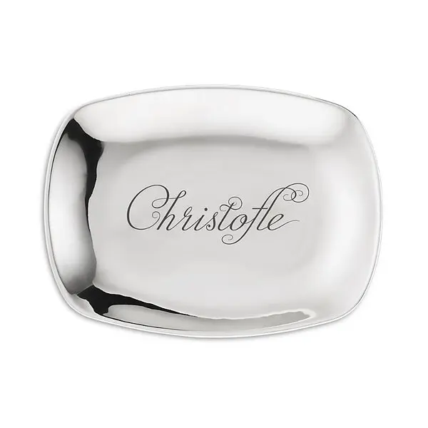 Christofle Chri Chri Porcelain Trinket Tray