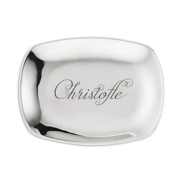 Christofle Chri Chri Porcelain Trinket Tray