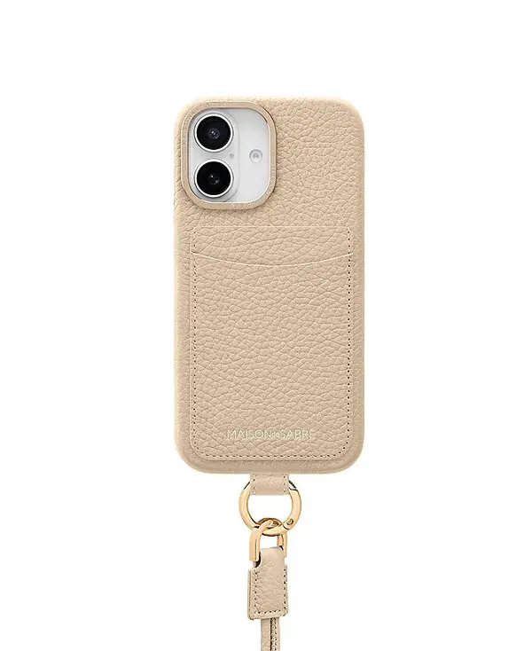 MAISON DE SABRE Maison De Sabra Sling Phone Case - Saharan Nude