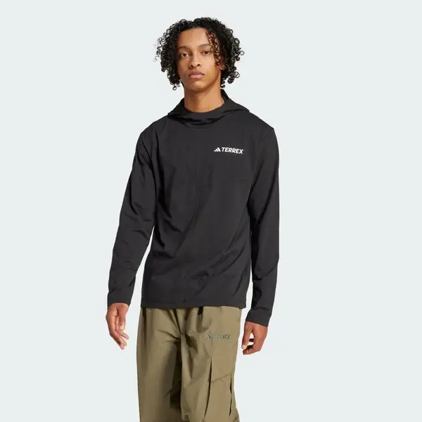 Adidas Terrex Multi Climacool Hooded Long Sleeve Top